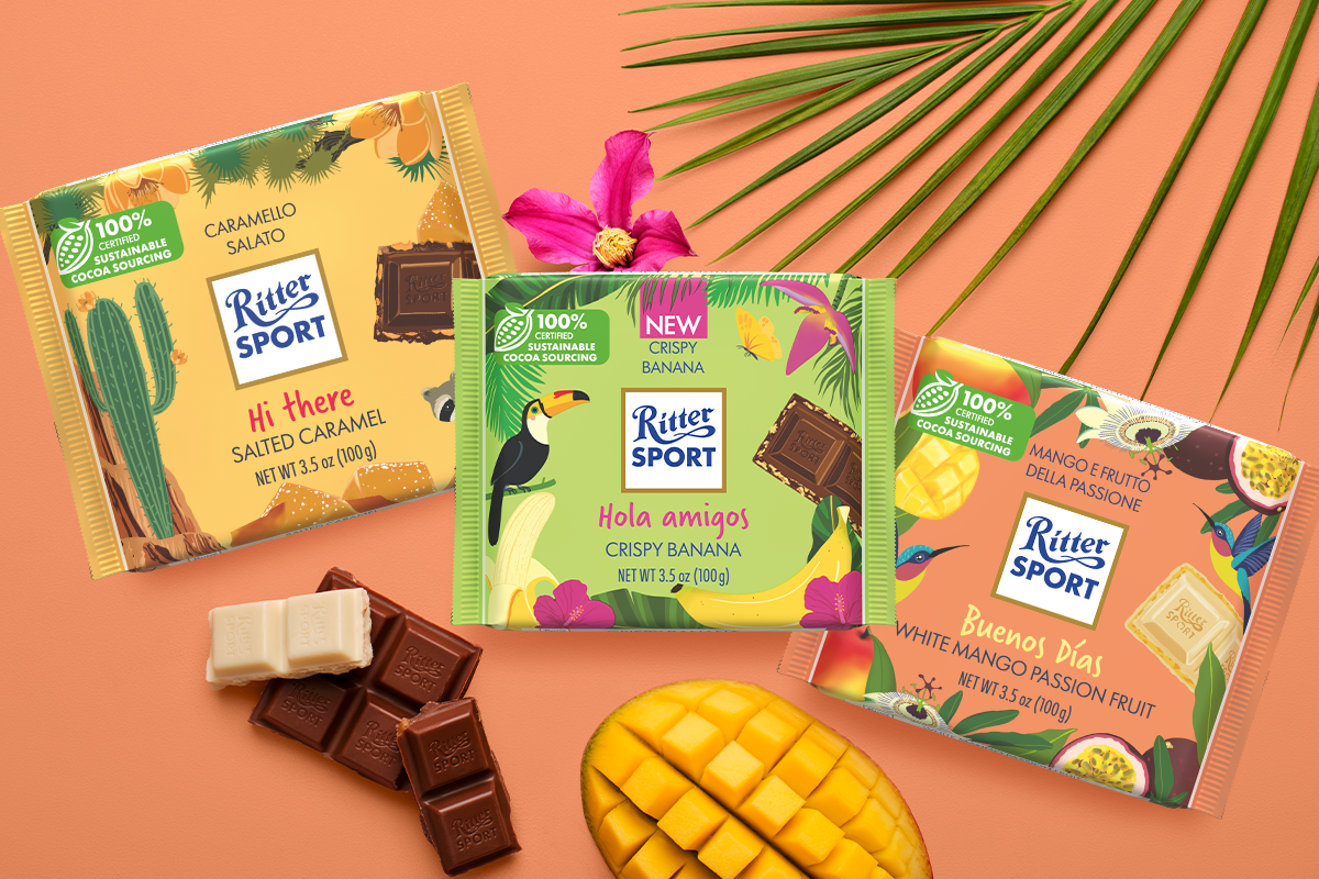 Ritter Sport: torna la limited edition "Un Mondo di Gusto" - Fashion Times