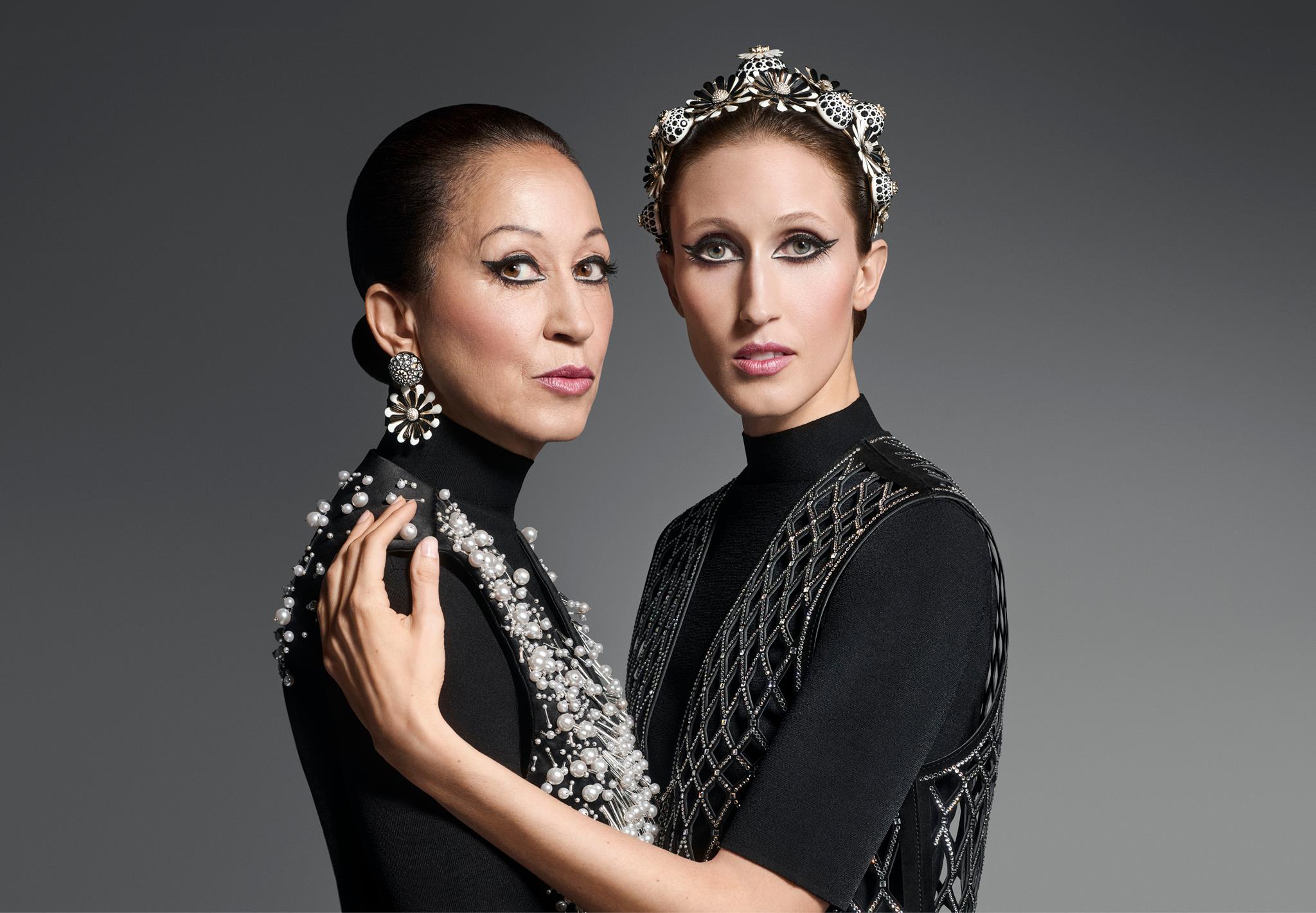 Anna e Pat Cleveland insieme per la nuova campagna di Roger Vivier ...