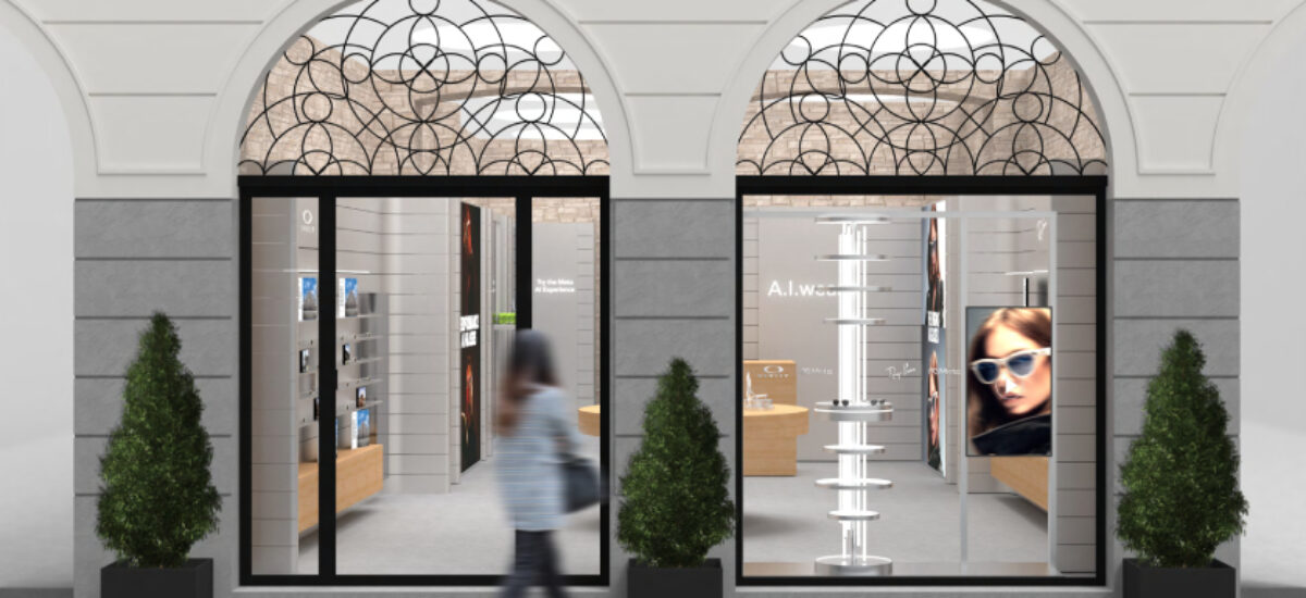 EssilorLuxottica inaugura a Milano l’AI Pop-Up store con Ray-Ban Meta e ...